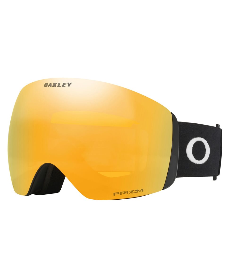Oakley Flight Deck L prizm snow 24k iridium Lenses, matte black Strap ...