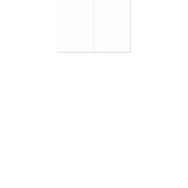 Lollipop Tree Dot Matrix Notebook - Dotted - PY Hobby