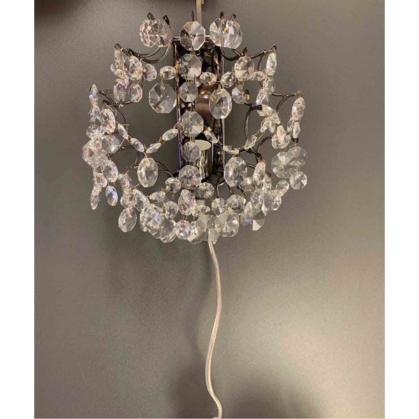 Markslöjd Mariedal Vägg Svartkrom - Stockholms Ljusbutik