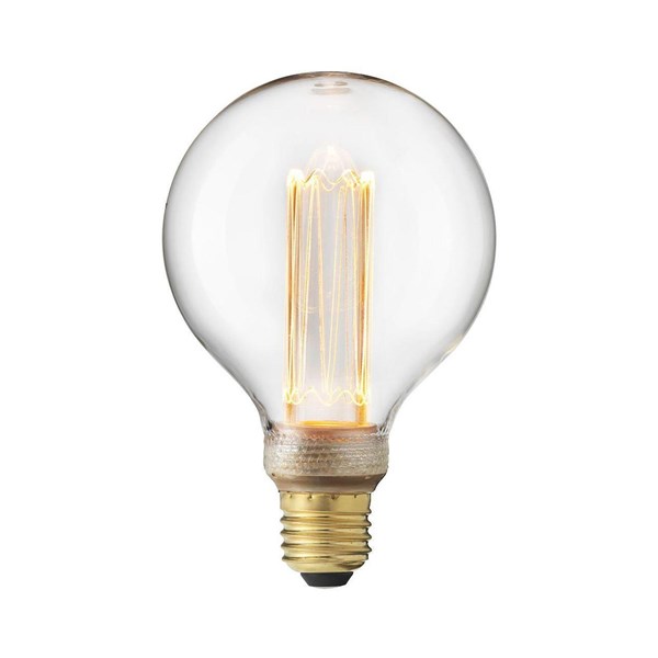 Pr Home Glob Led Filament 95Mm Dim Klar 1,0W E27 Future - Stockholms ...