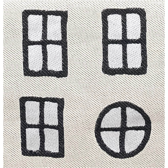 Hilda Hilda - Fabric 35cm Windows White