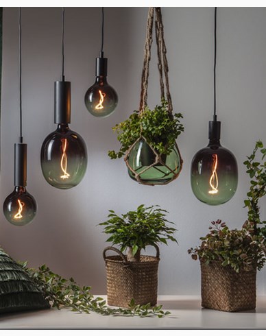 Star Trading Decoration LED E27 C150 COLOURMIX. Green - Lysman