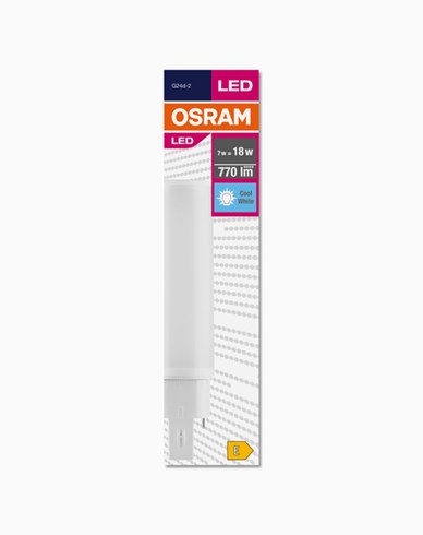 Osram LED DULUX D 18 7W 840 G24D2 - Lysman