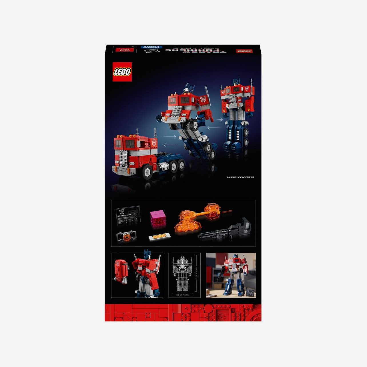 Lego Icons, Optimus Prime - Simbadusa