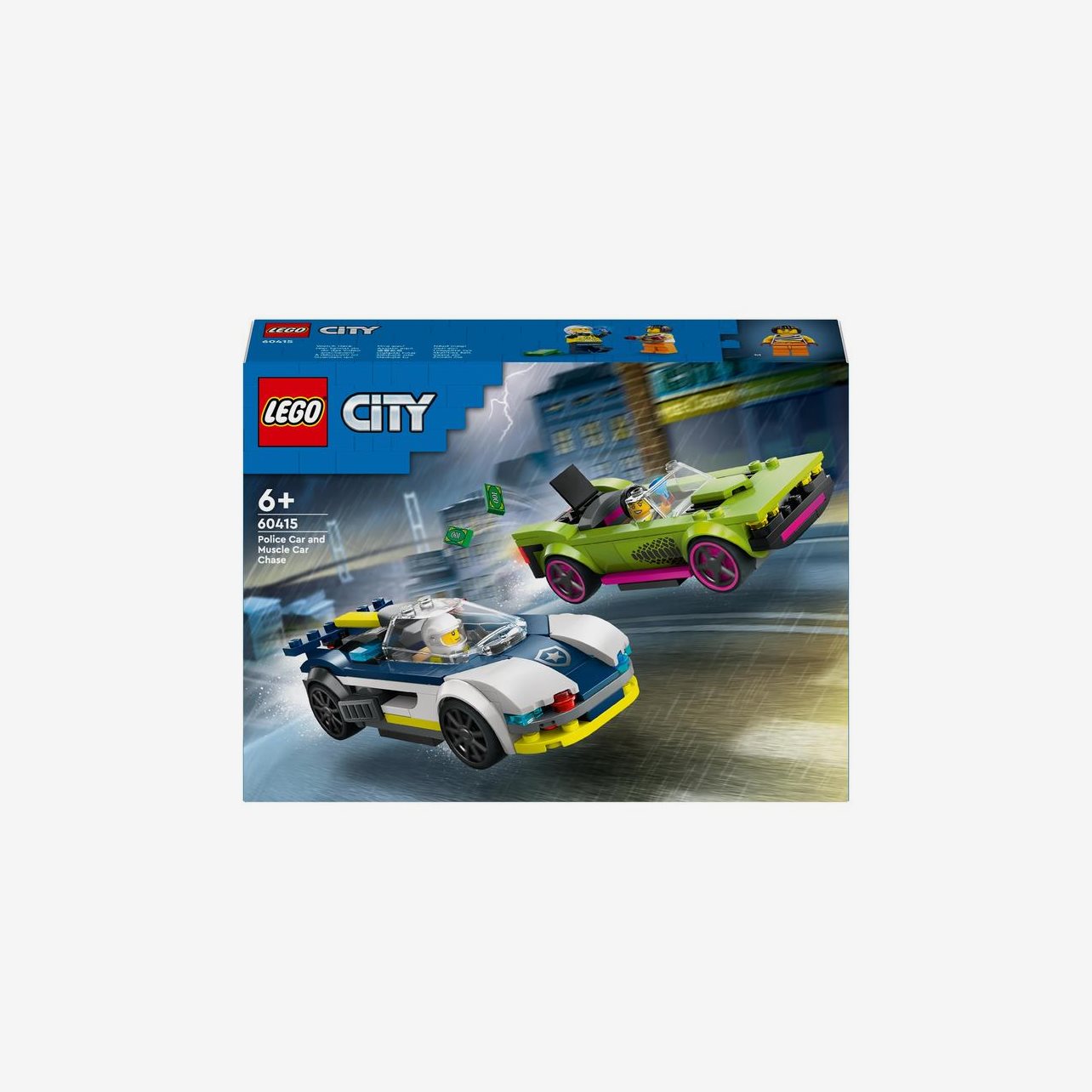 Lego city, Jakt med polisbil och muskelbil - Simbadusa