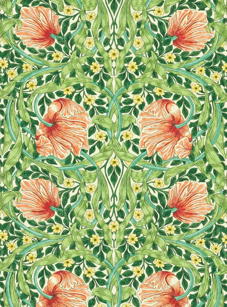 Pimpernel tyg från William Morris (FM282-02)