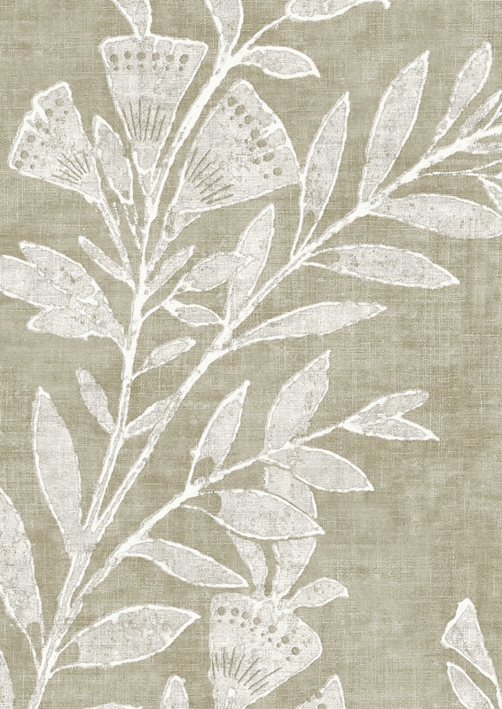 Fan Flower Gold Dust tapet från Lewis & Wood - Fraktfritt online