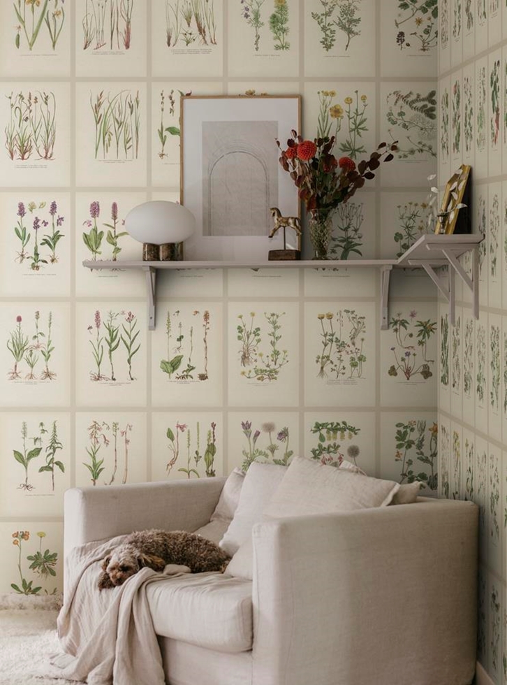 Botanica, Oat tapet från Sandberg (SB176-02) - Fraktfritt online