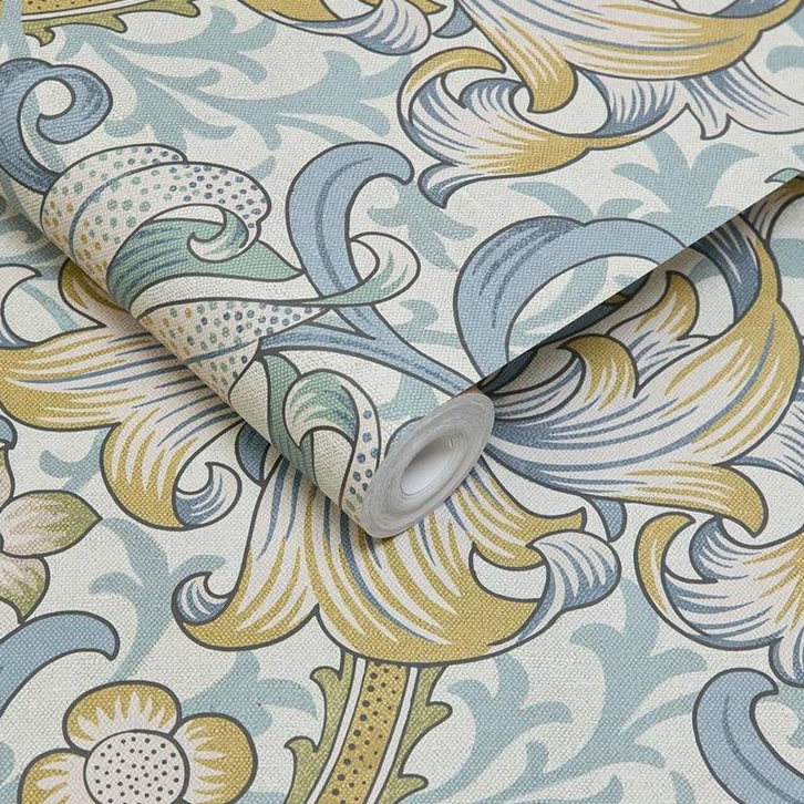 Golden Lily, Moonstone tapet från House of Hackney - Fraktfritt online