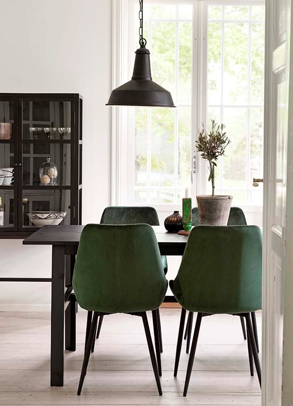 Rowico Home Stol Sierra Sammet - Living Furniture