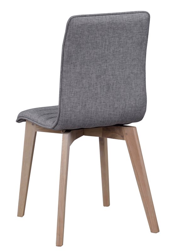 Rowico Home Stol Gracy Ljusgrått Tyg - Living Furniture