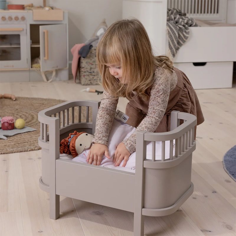 Sebra docksäng inkl madrass, jetty beige - BabyV.se