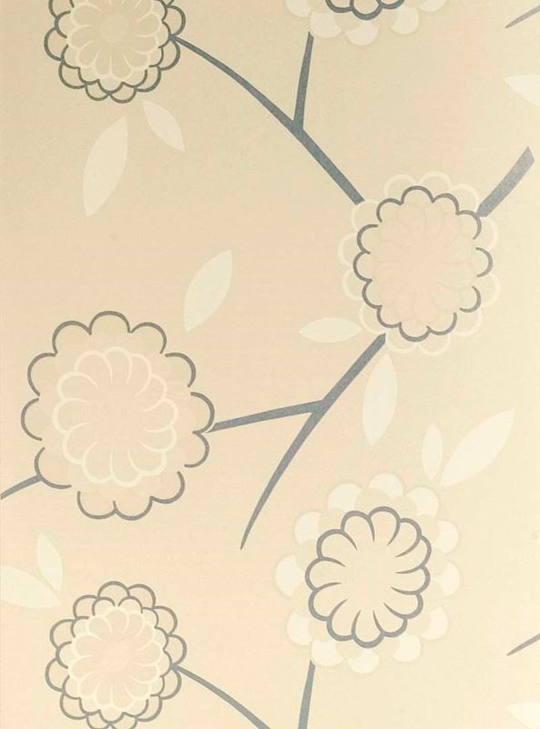 Birdtree, Silver White tapet från Neisha Crosland® (NE116-01)