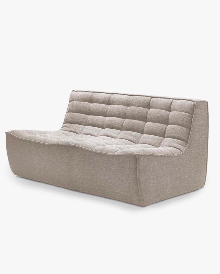 Ethnicraft N701 Sofa 2-Seater Beige - Vallgatan 12