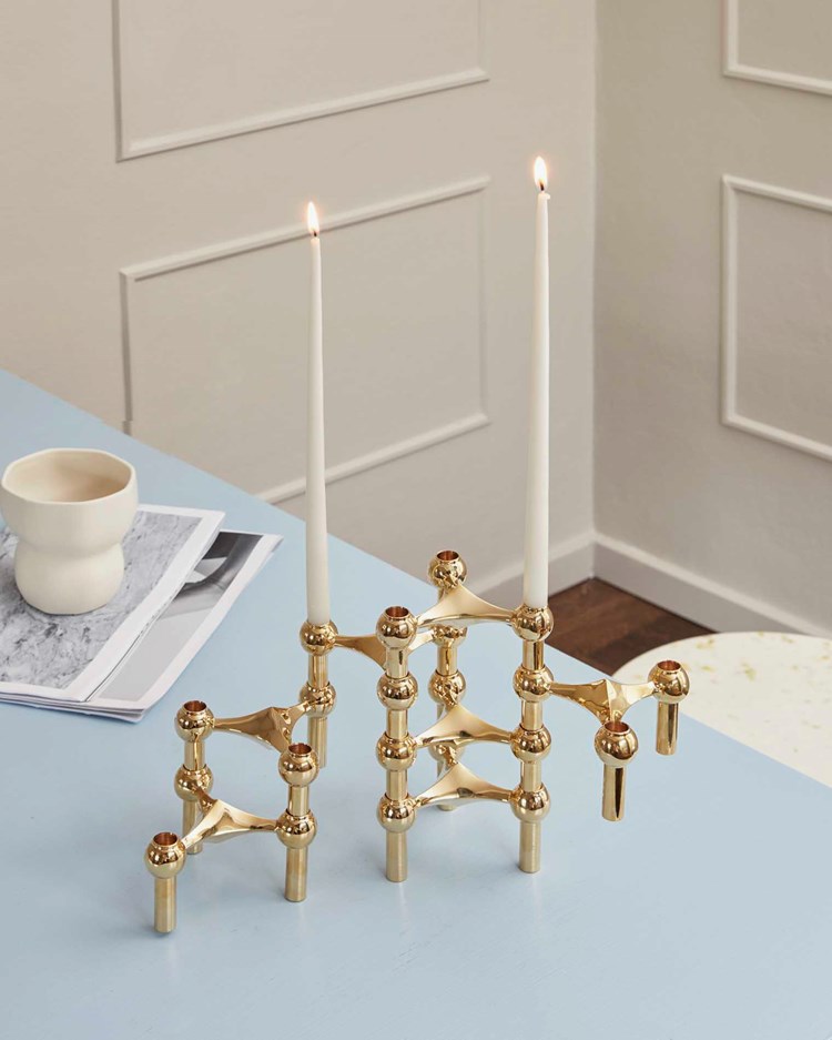 STOFF Nagel Candles 6-Pack Off-White - Vallgatan 12