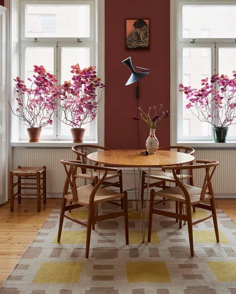 Layered Evelina Kroon Sunny Side Up Jute Rug - Vallgatan 12