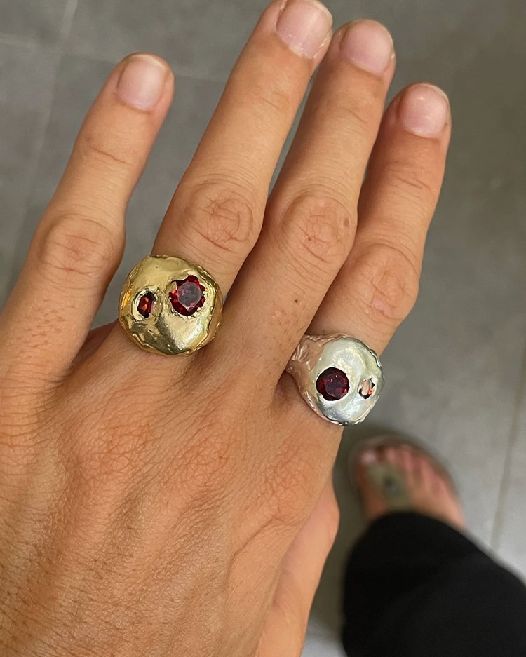 Simuero Coco Ring Gold - Vallgatan 12