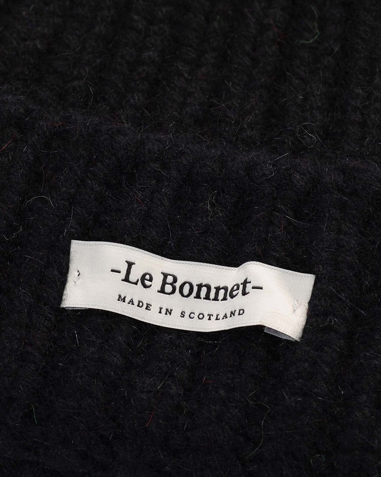 Le Bonnet Logo Beanie Onyx - Vallgatan 12