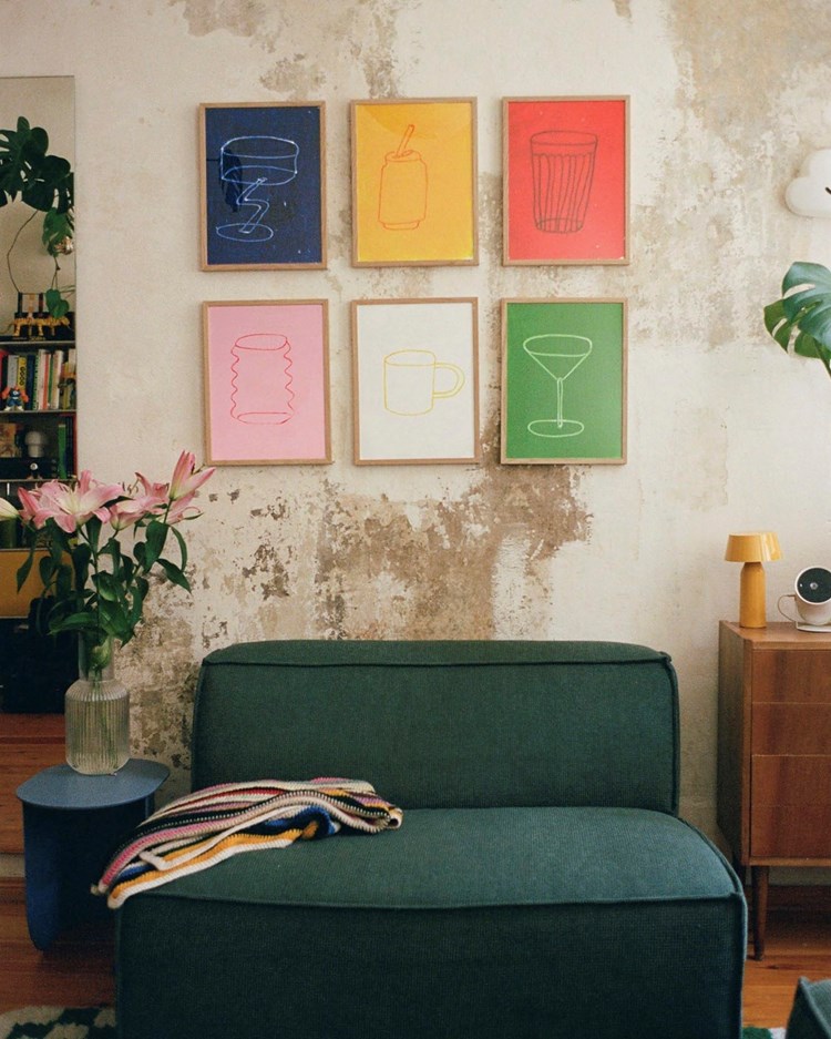 Wall of Art Limited Edition Isis-Maria Green Glass - Vallgatan 12