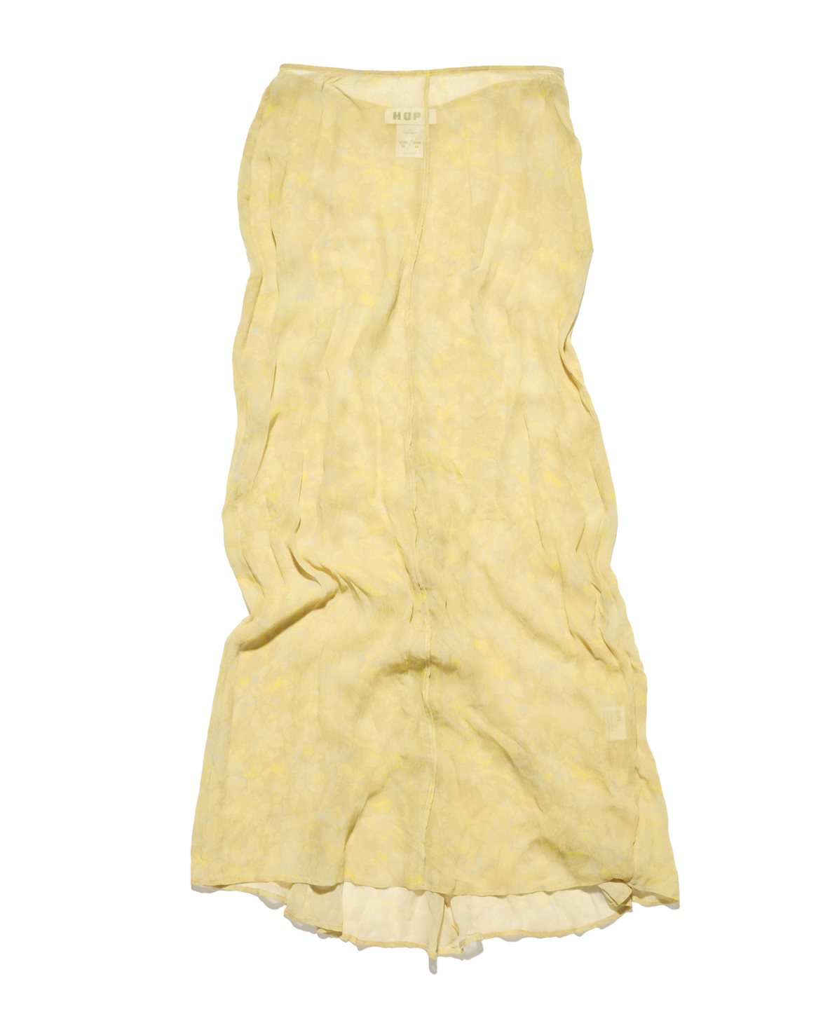 HOPE Read Skirt Yellow Wallpaper Print - Vallgatan 12