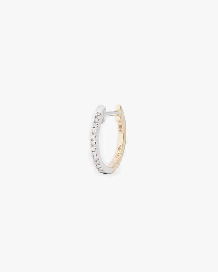 ENNUI Double Sided Diamond Hoop 11 Mm - Vallgatan 12