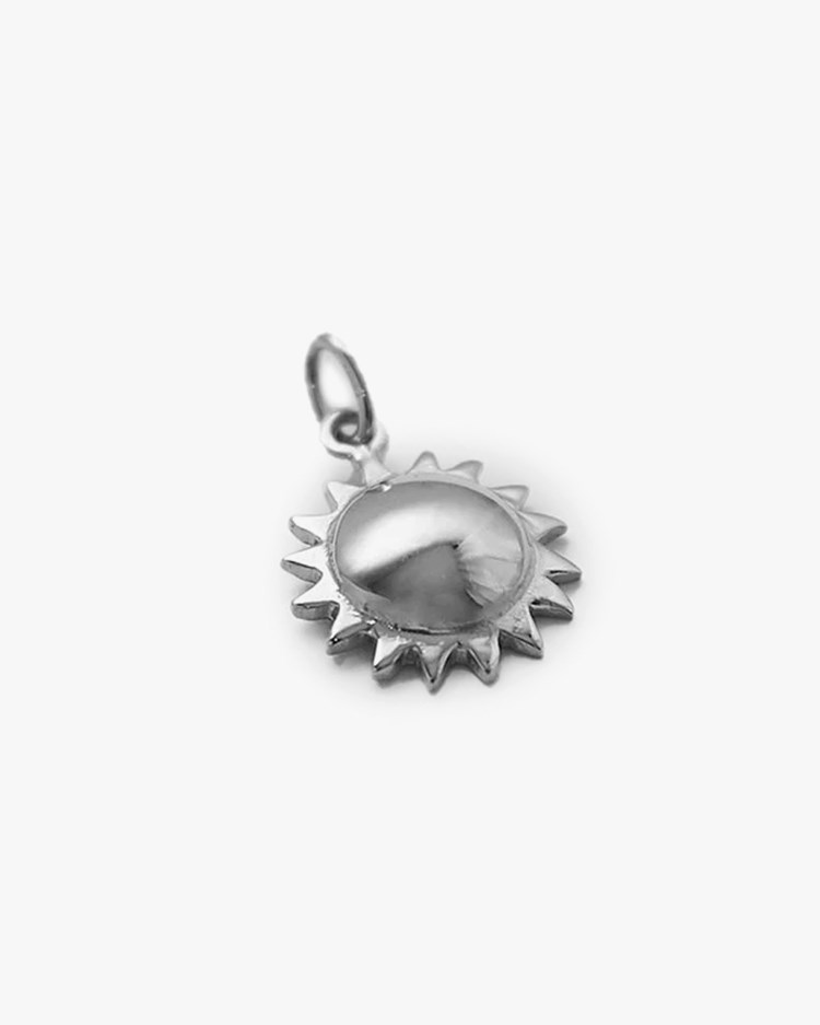 Blue Billie Mini Sun Symbol Shiny Silver - Vallgatan 12