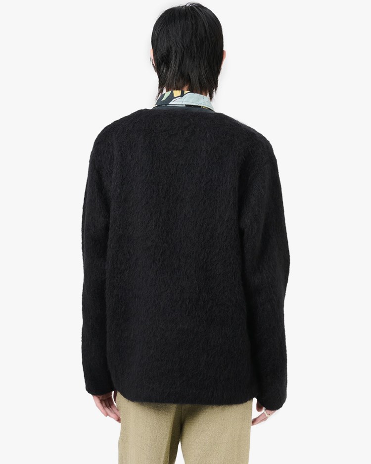 Our Legacy Cardigan Black Mohair - Vallgatan 12 Our Legacy Cardigan Black Mohair - Vallgatan 12