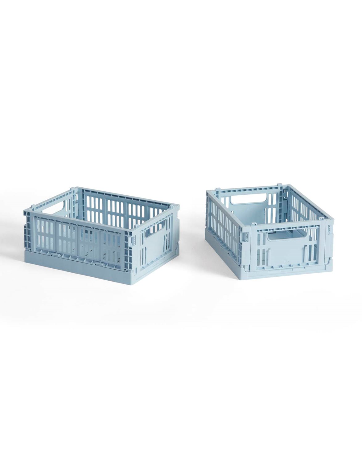 Hay Colour Crate Mini Set Of 2 Soft Blue - Vallgatan 12