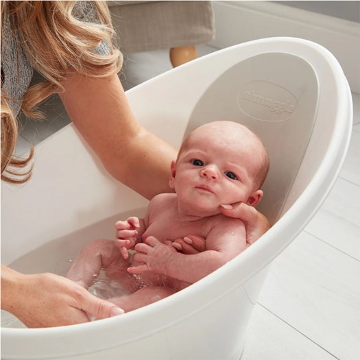 Shnuggle badbalja baby, vit