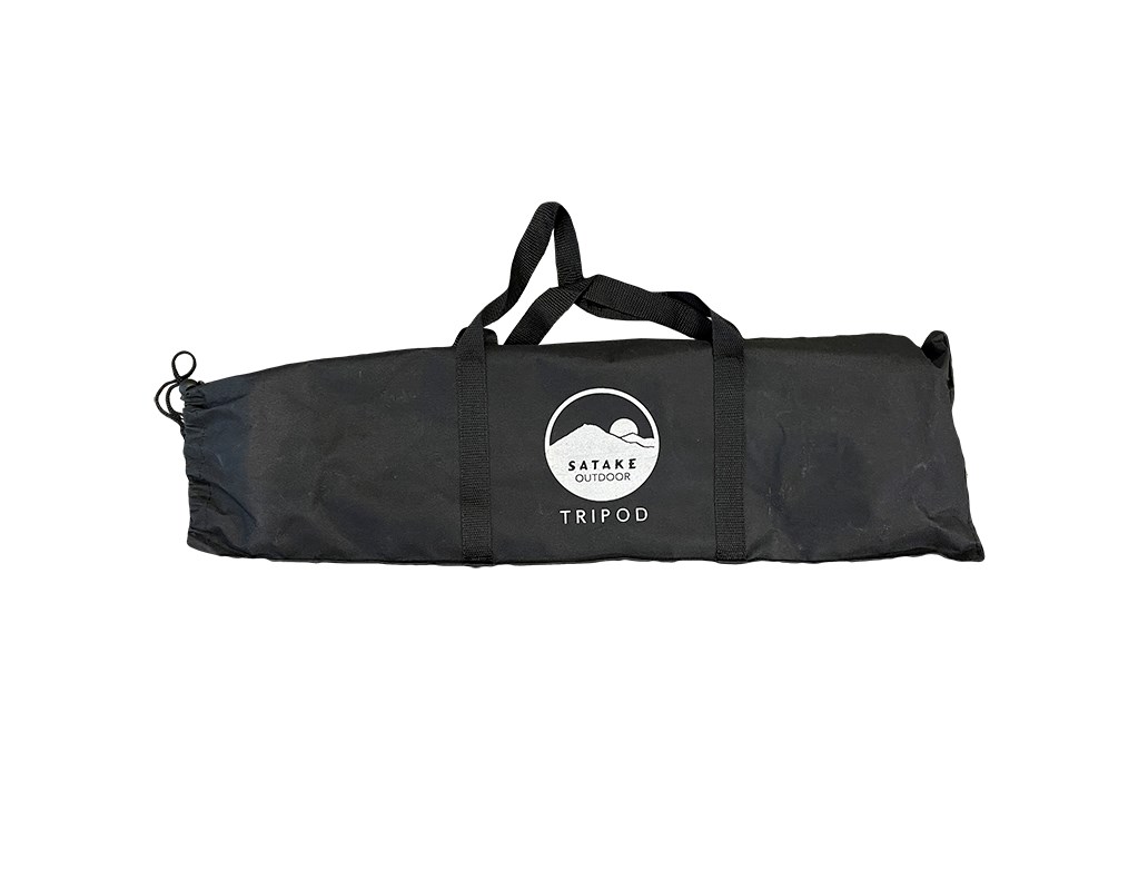 Satake - Satake Outdoor Tri-Pod XL med 4 kedjor, krokar & canvasbag