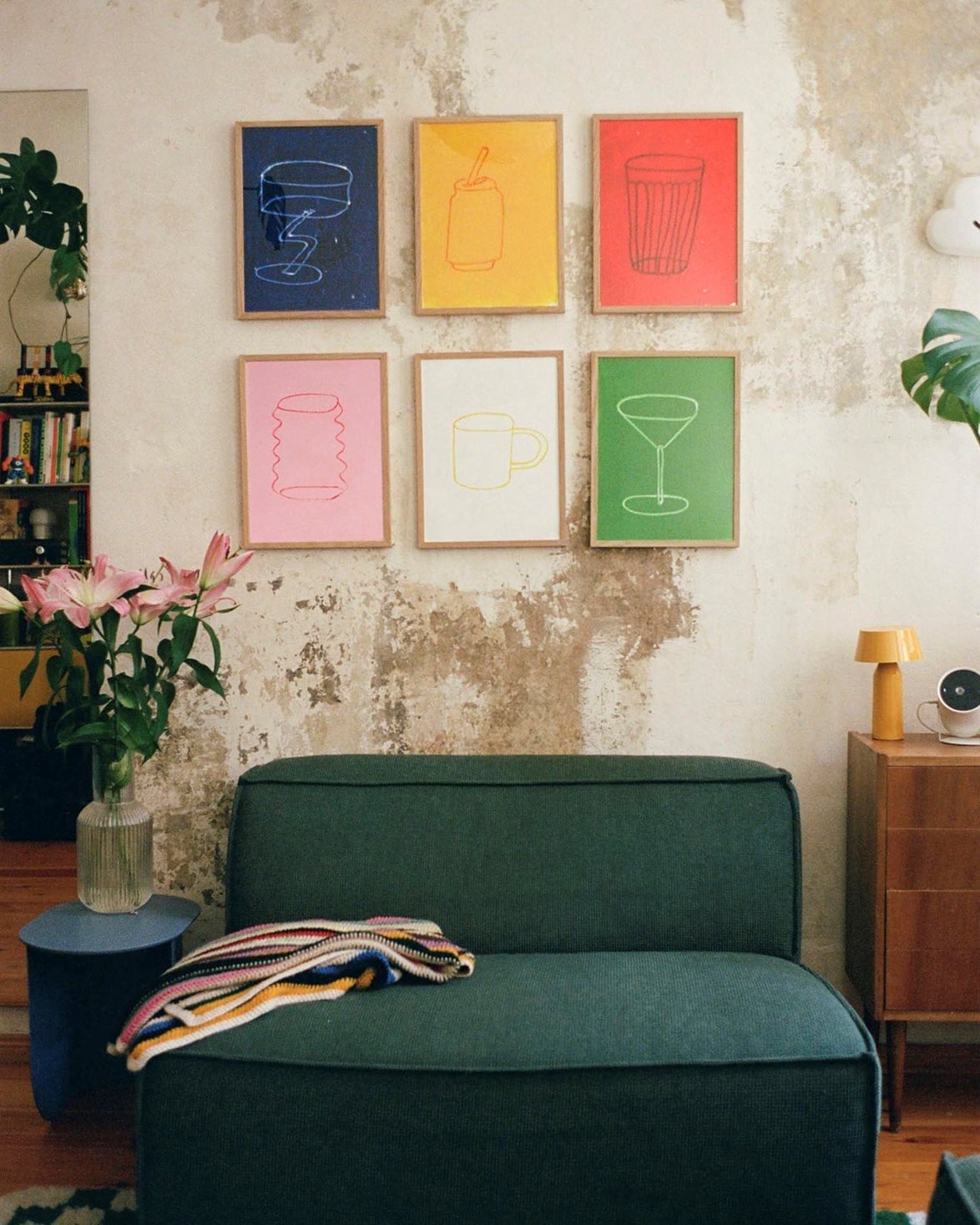 Wall of Art Limited Edition Isis-Maria Green Glass - Vallgatan 12