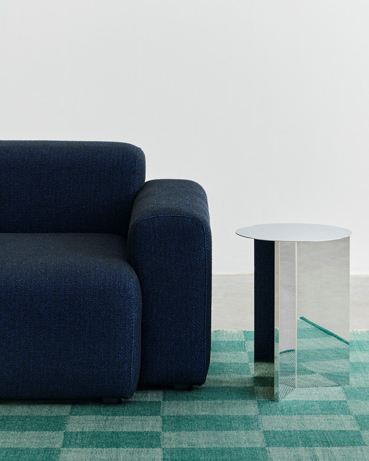 Hay Slit Table Round High Mirror - Vallgatan 12