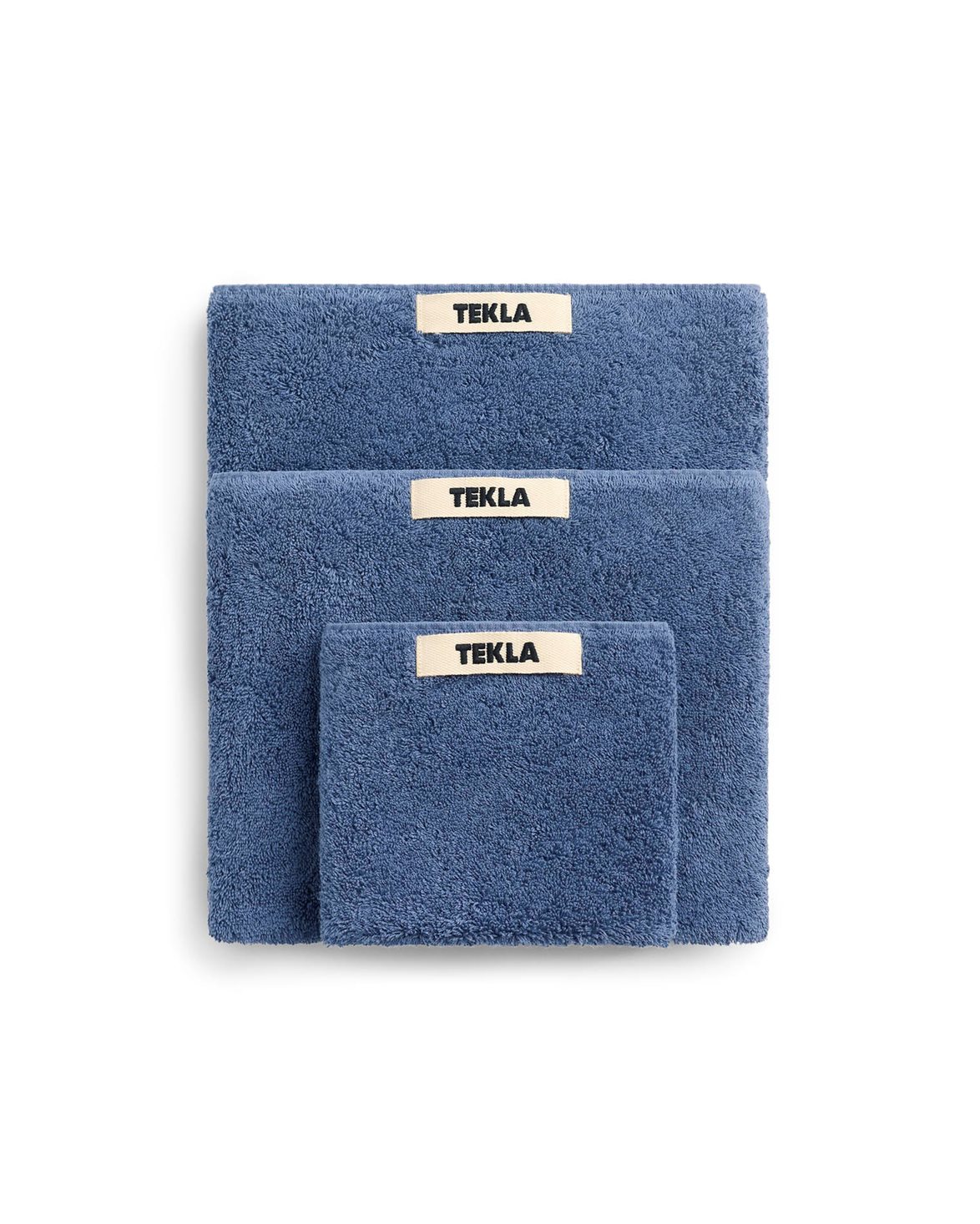 Tekla Terry Towel Storm Blue - Vallgatan 12