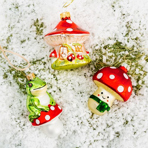 Julpynt svamphus - Naturbutiken