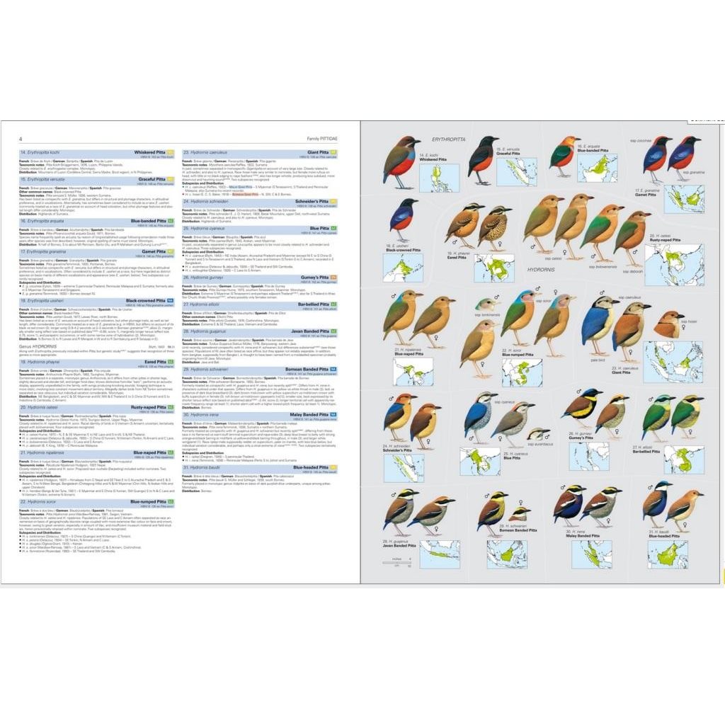 Illustrated Checklist of the Birds of the World - Naturbutiken