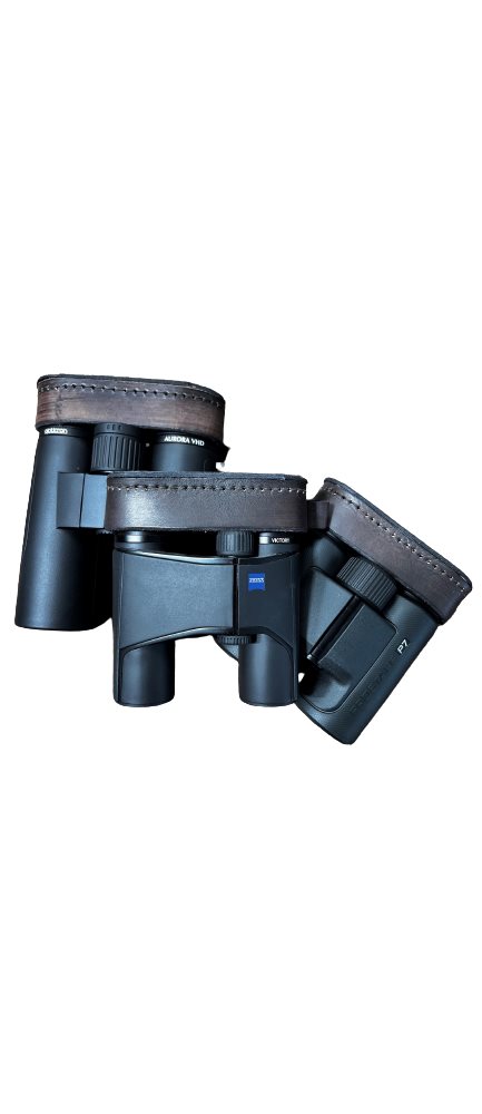 Binocular rainguard leather high - Naturbutiken