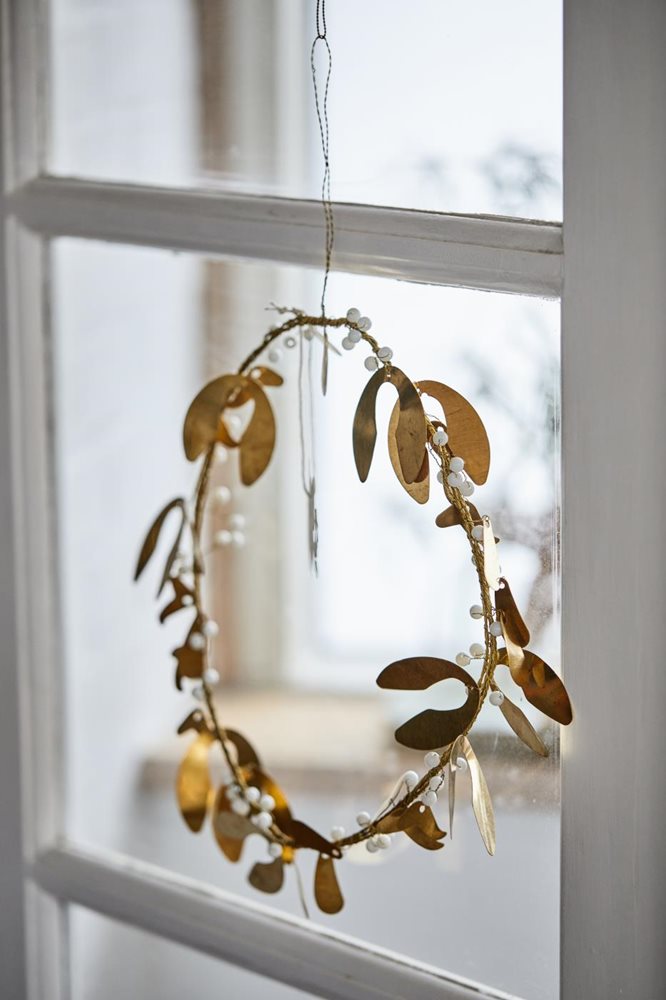 Julpynt mistelkrans - Naturbutiken