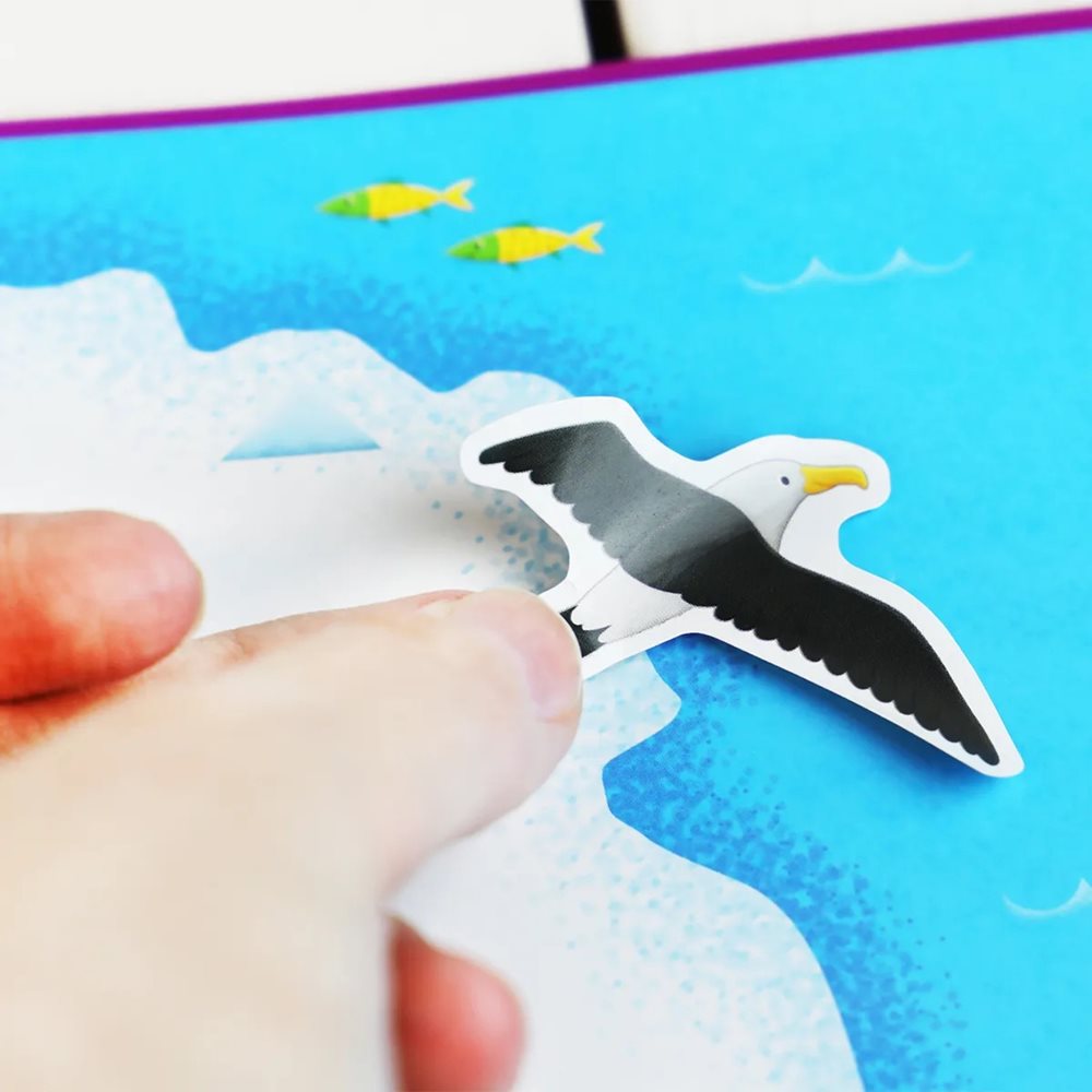 Sticker book Maps - Naturbutiken