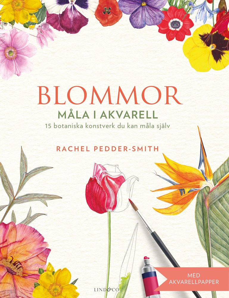 Blommor : Måla i akvarell - Naturbutiken