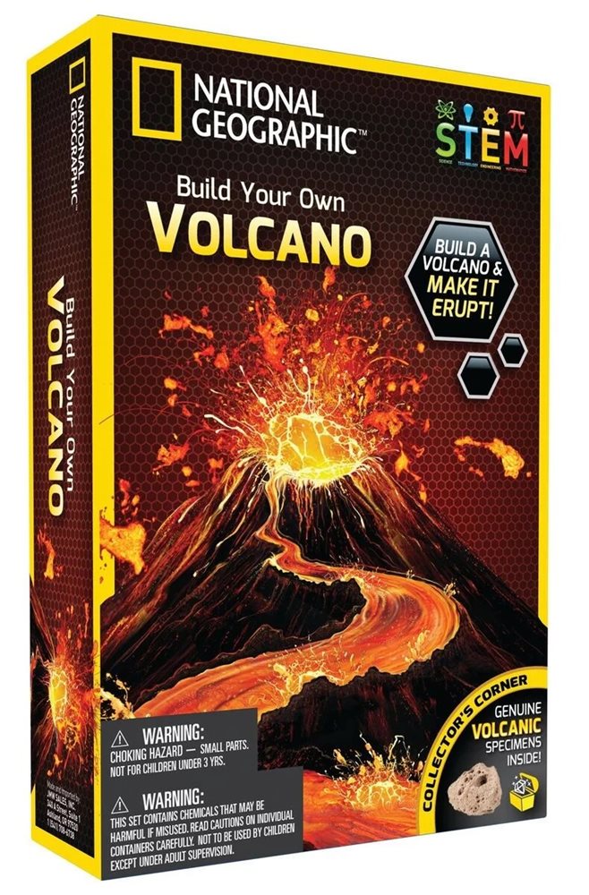 National Geographic Volcano Science Kit - Naturbutiken
