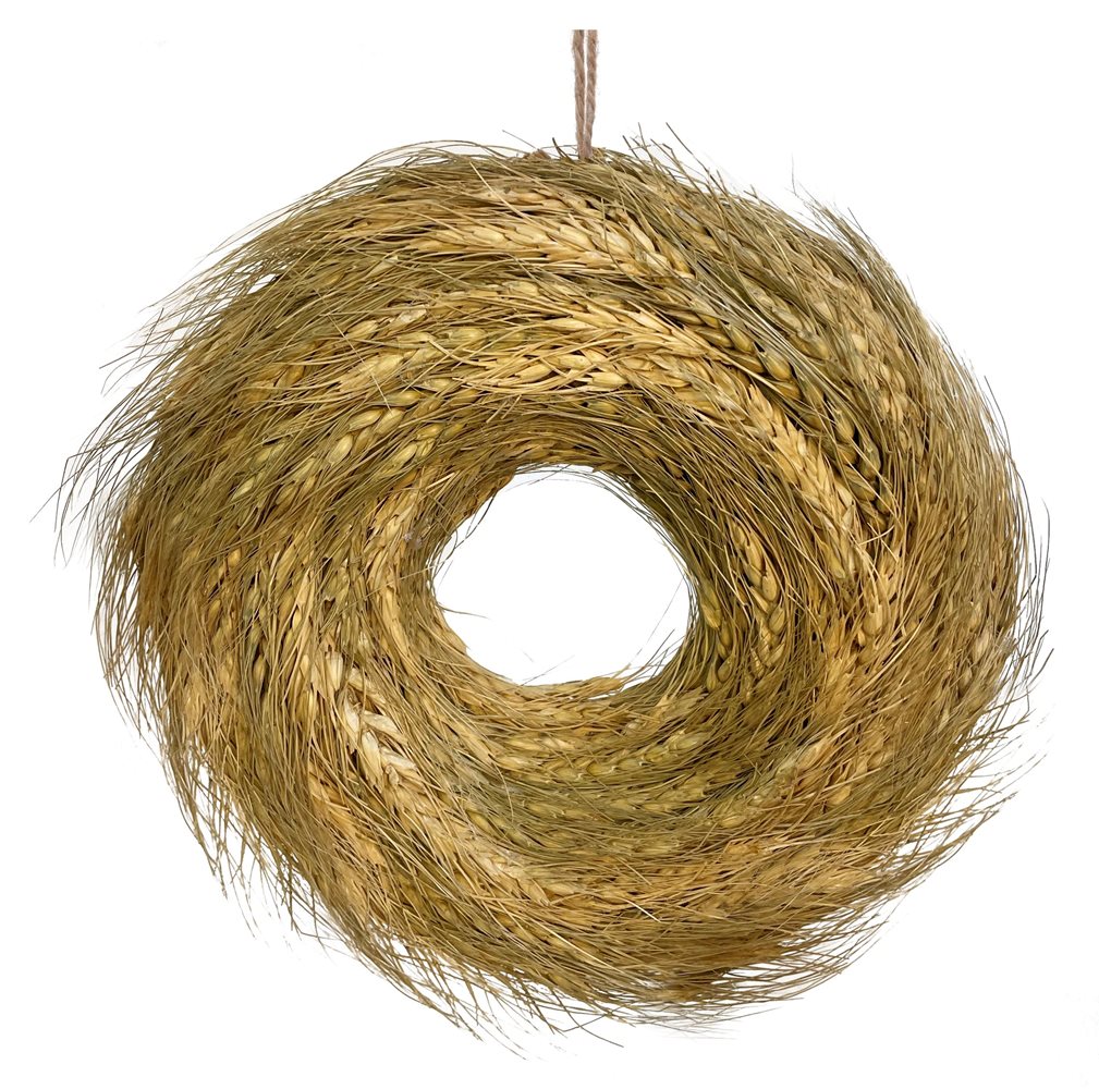 Wheat wreath d22cm - Naturbutiken
