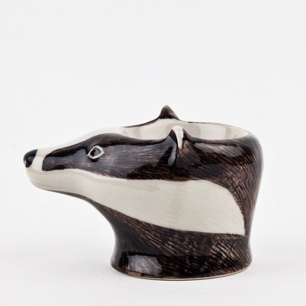 Badger face egg cup - Naturbutiken