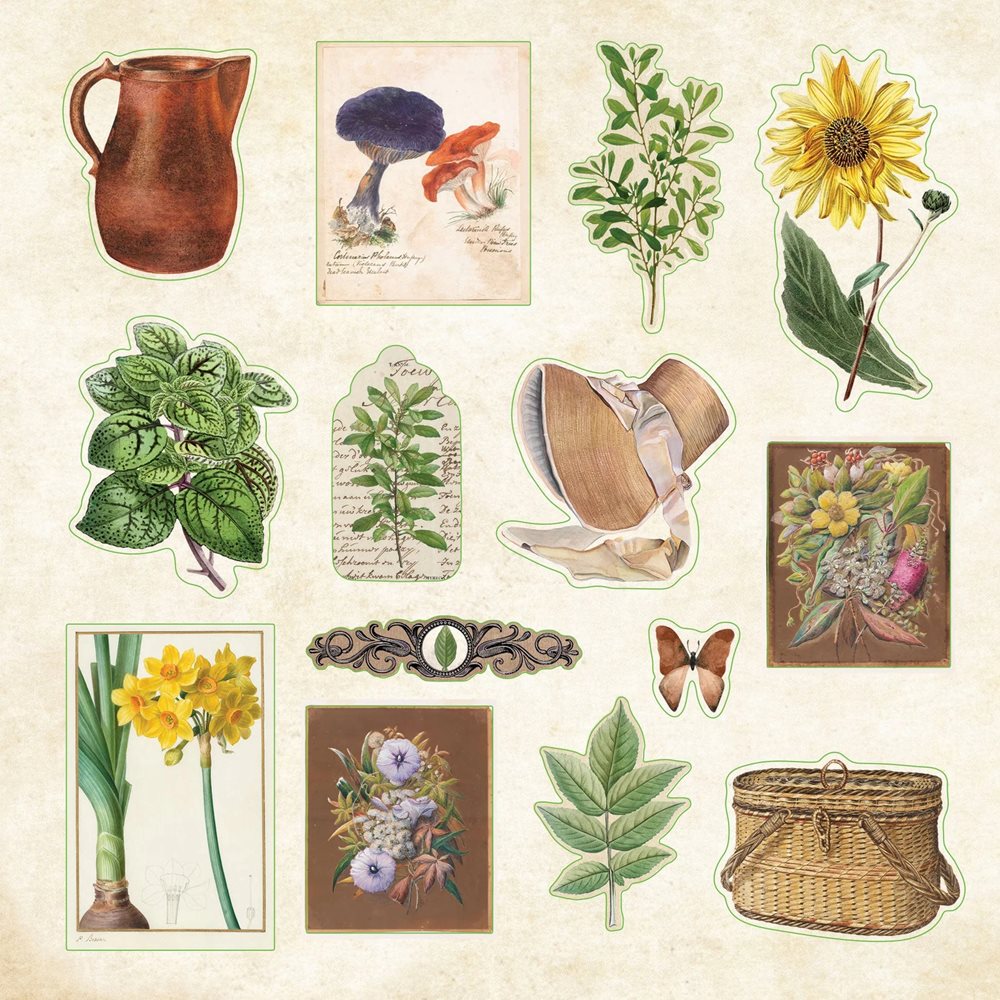 Cottagecore Sticker Book - Naturbutiken