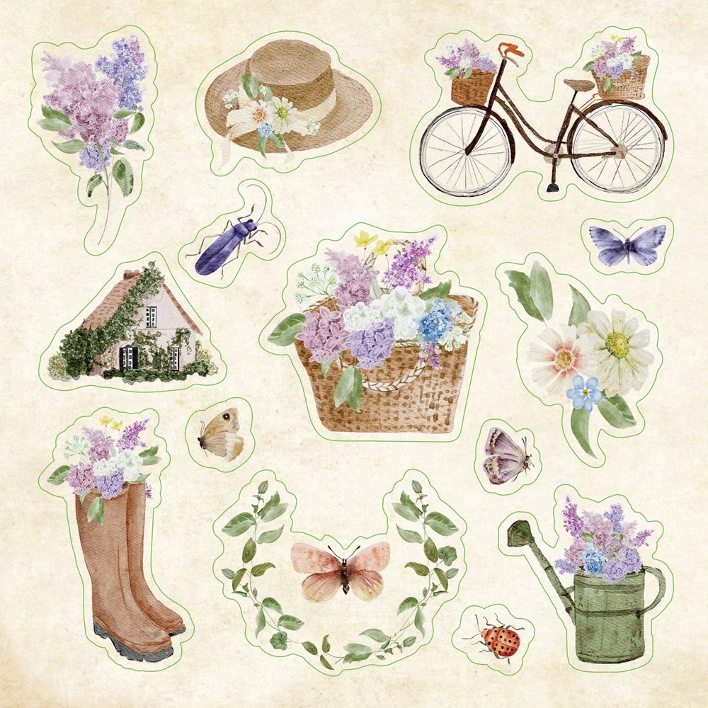Cottagecore Sticker Book - Naturbutiken
