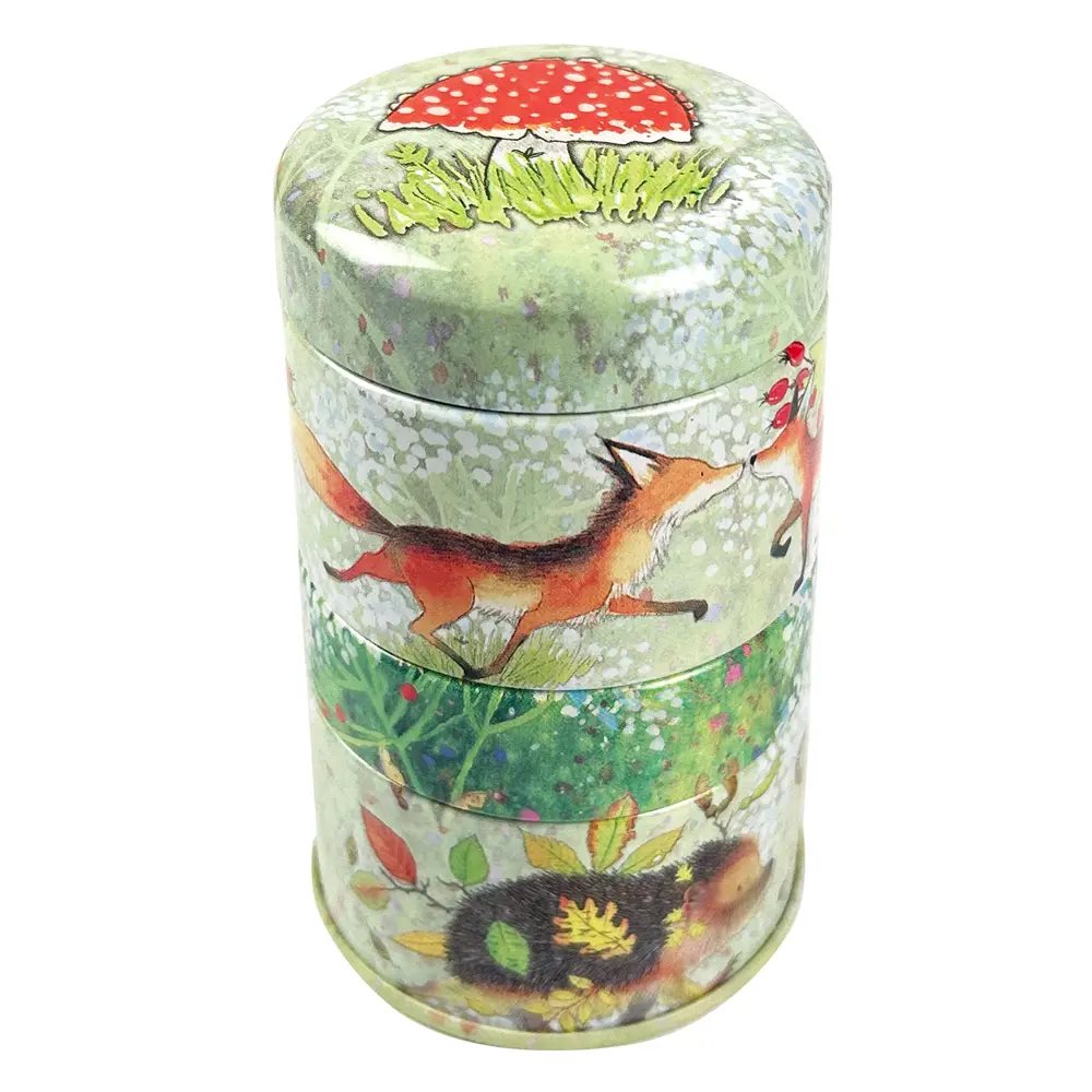 Wildlife Mini Stacker Tin - Naturbutiken