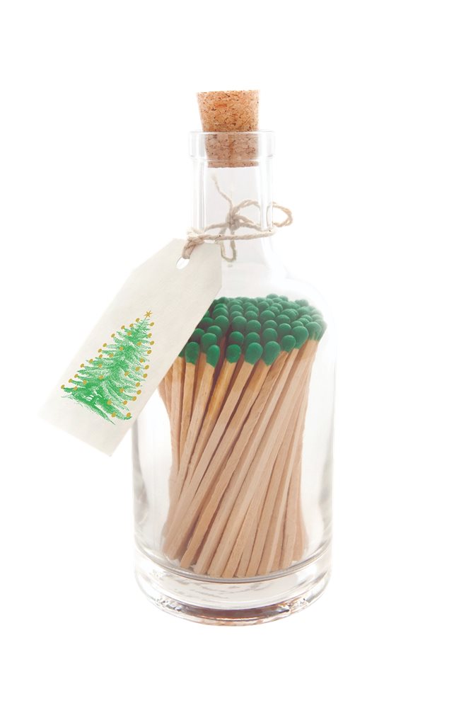 Christmas Tree Tag Match Bottle - Naturbutiken