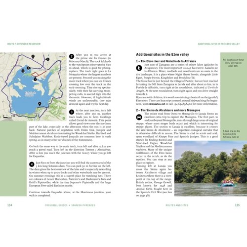 Nature Guide to Spanish Pyrenees (Crossbill) - Naturbutiken