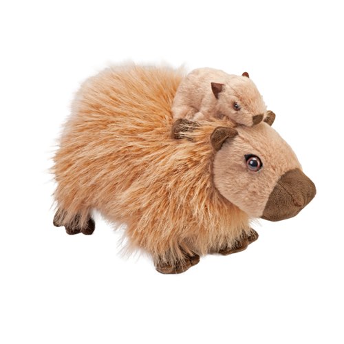 Mom & Baby Capybara Stuffed Animal - Naturbutiken