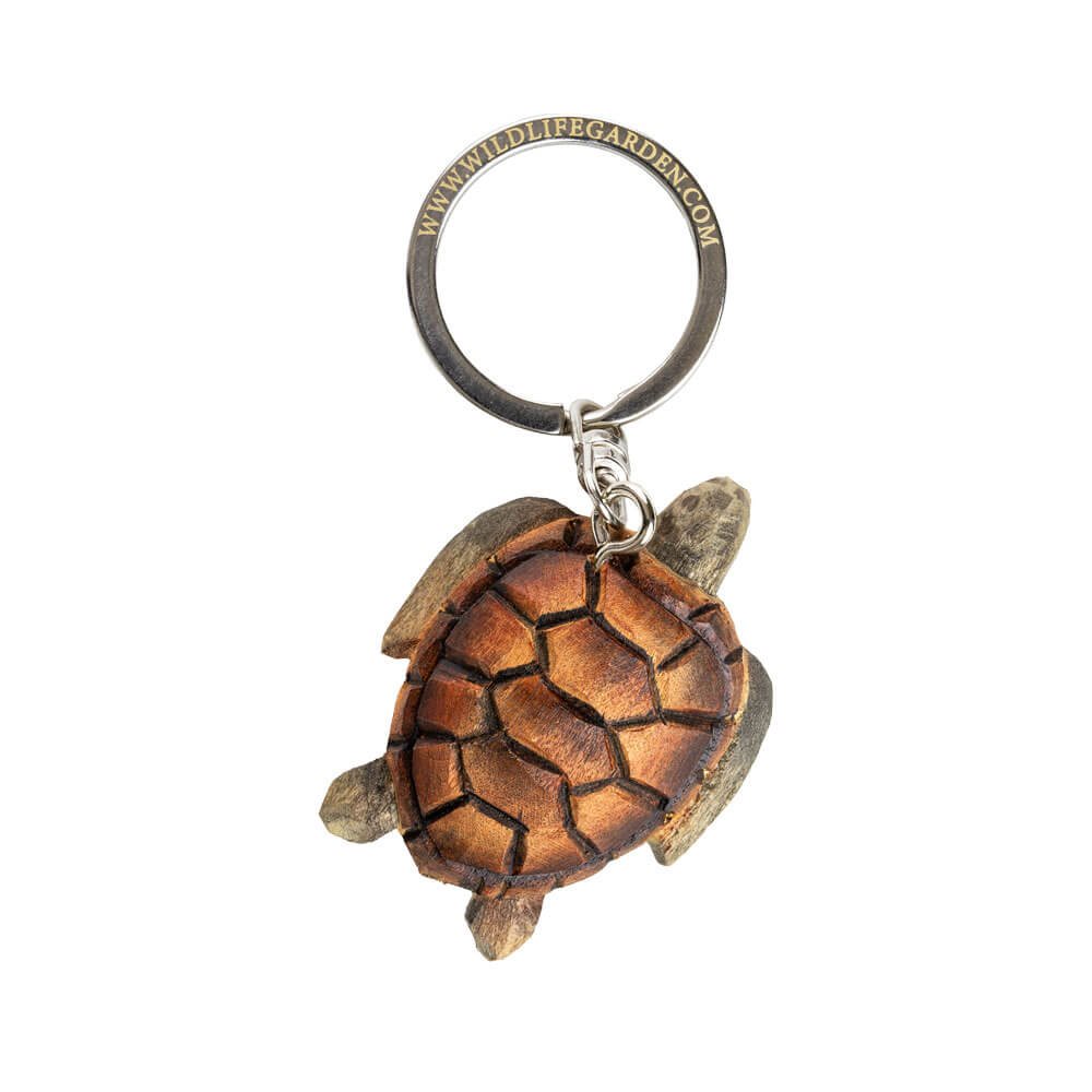 Keyring carved sea turtle - Naturbutiken
