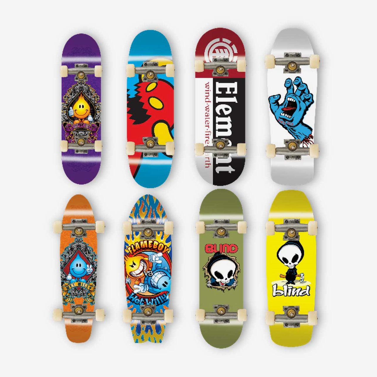 Tech Deck. 25Th Anniversary 8 Pack - Simbadusa